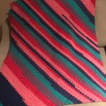 C2C rectangle blanket – Crochet and the cat